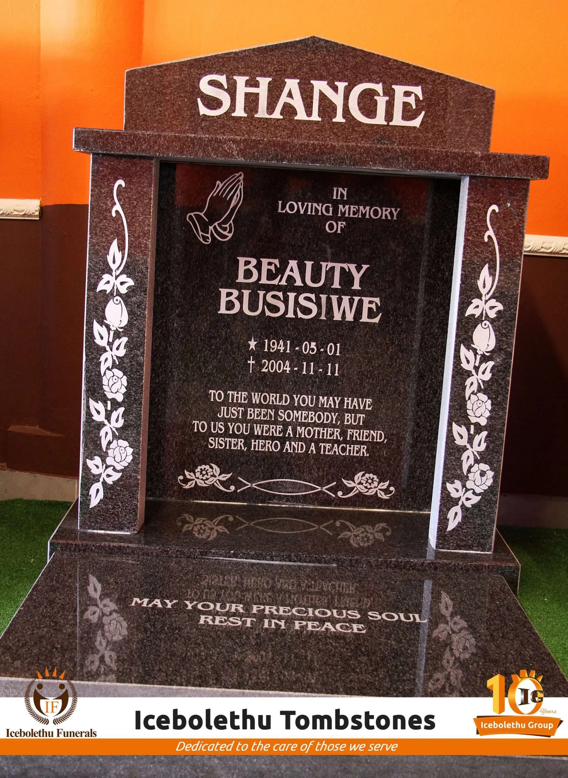 Icebolethu Tombstones – Icebolethu Group
