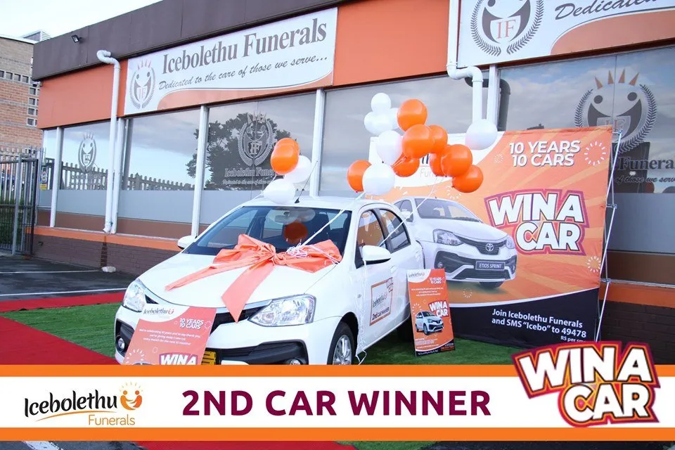 2nd Car Winner Handover – Icebolethu Group
