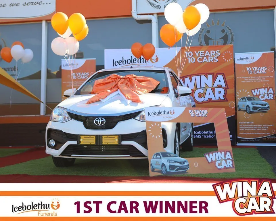 2nd Car Winner Handover – Icebolethu Group
