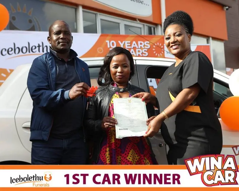 1st Car Winner Handover – Icebolethu Group