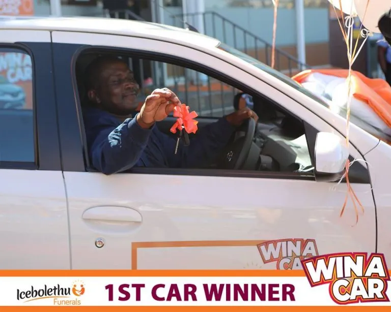 1st Car Winner Handover – Icebolethu Group