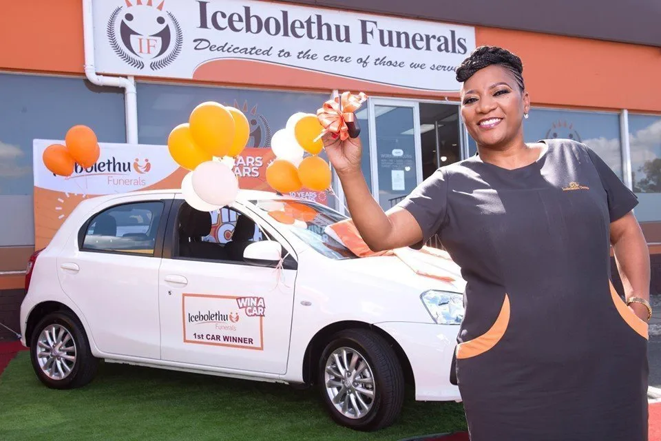 1st Car Winner Handover – Icebolethu Group