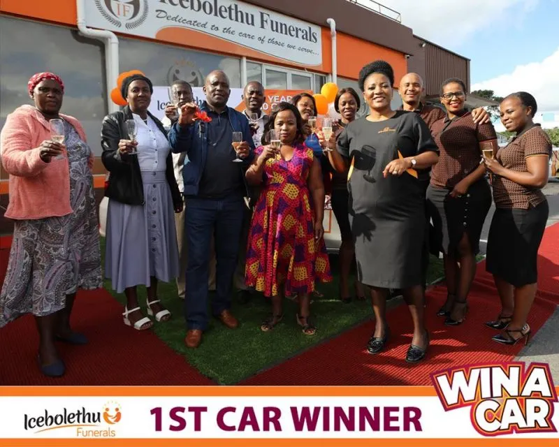 1st Car Winner Handover – Icebolethu Group