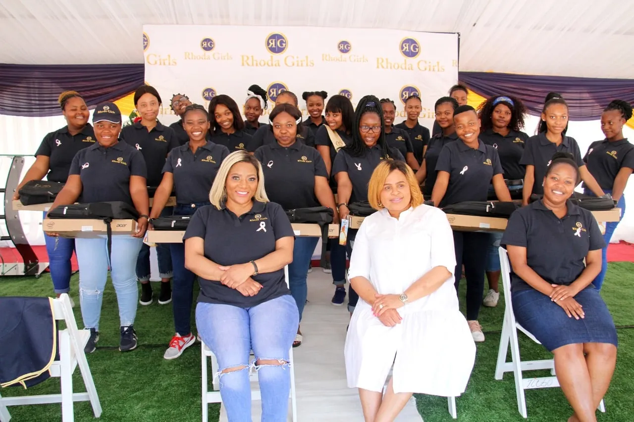 Icebolethu Foundation hands over 25 laptops and 15 tablets to the Rhoda ...