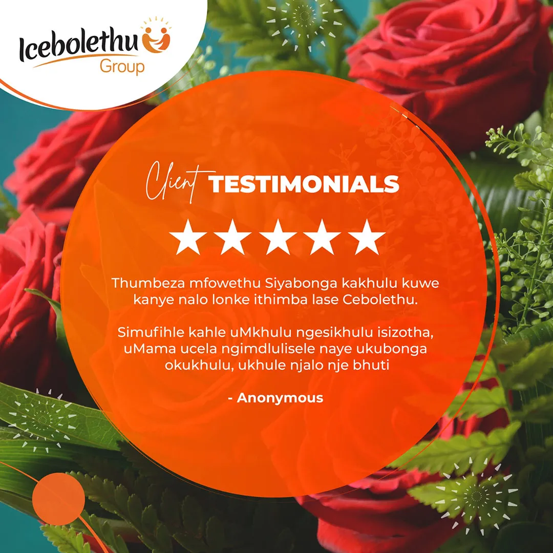 Icebolethu Funerals – SA's Trusted Funeral Cover from only R95pm.